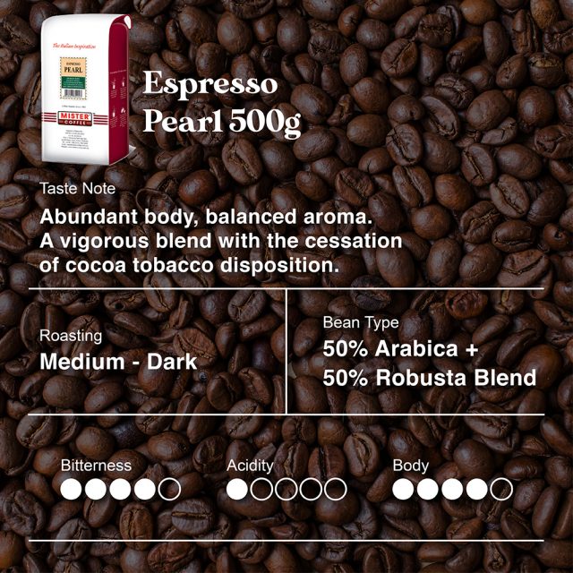 Espresso Pearls Coffee 500G – Free Delivery | Mister Coffee