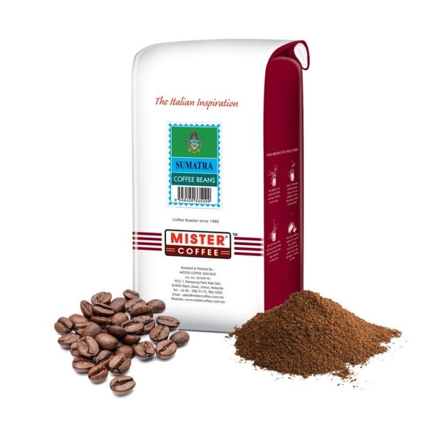 Sumatra Coffee Beans & Ground Coffee 500G | Mister Coffee