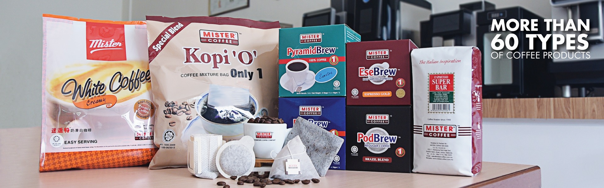 Buy Our Coffee Online | Free Delivery to Your Doorsteps | Mister Coffee