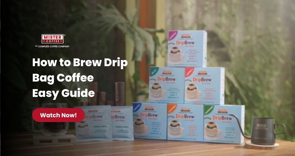 How to Brew Drip Bag Coffee – 9 Easy Steps | Mister Coffee
